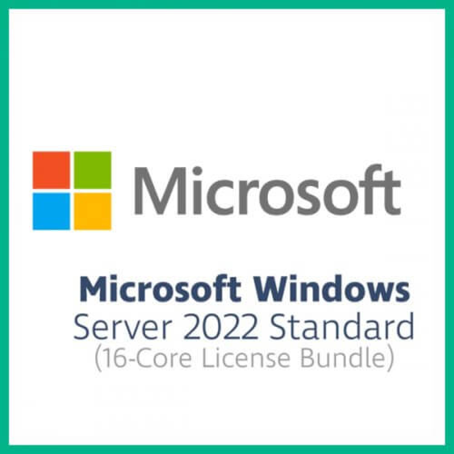 Microsoft Windows Server 2022 Standard - 16 Core License Pack - Eğitim ...