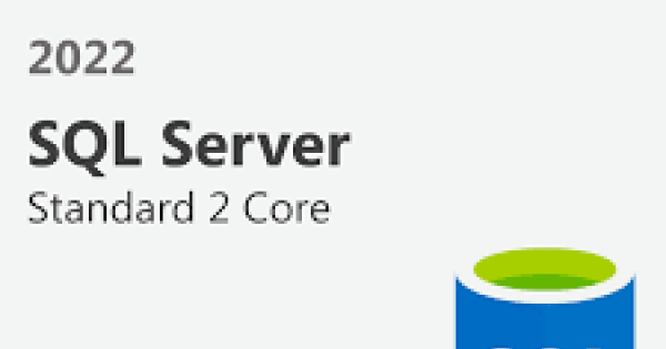 Microsoft SQL Server 2022 Standard Core - 2 Core License Pack